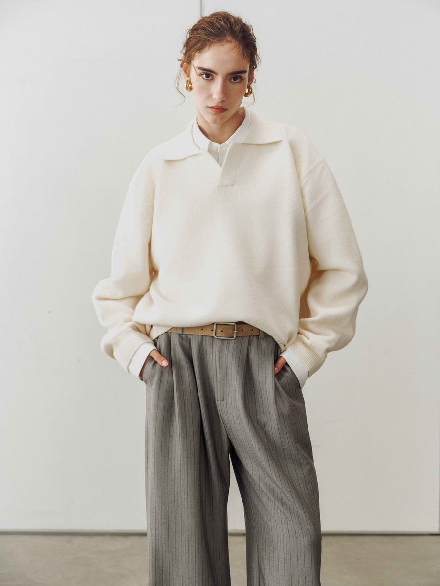 Axis Knit Pullover – hemi blurr