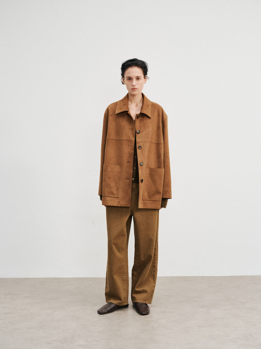 Caramel Frame Coat – hemi blurr