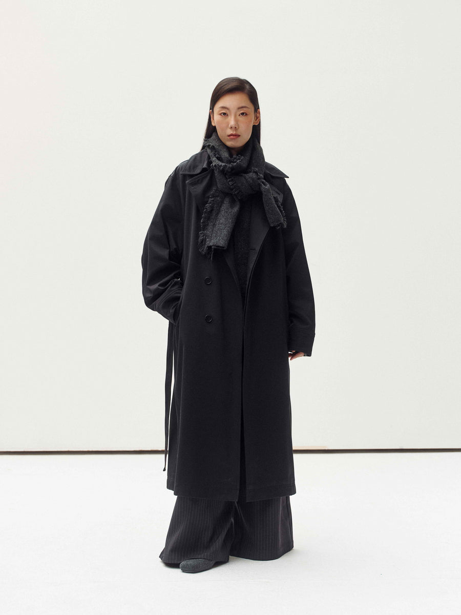 Kareth Drape Coat – hemi blurr