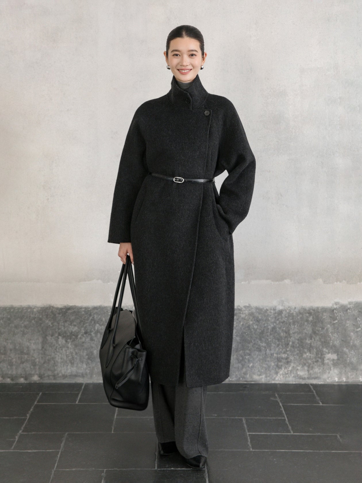 Structured Wool Coat – hemi blurr