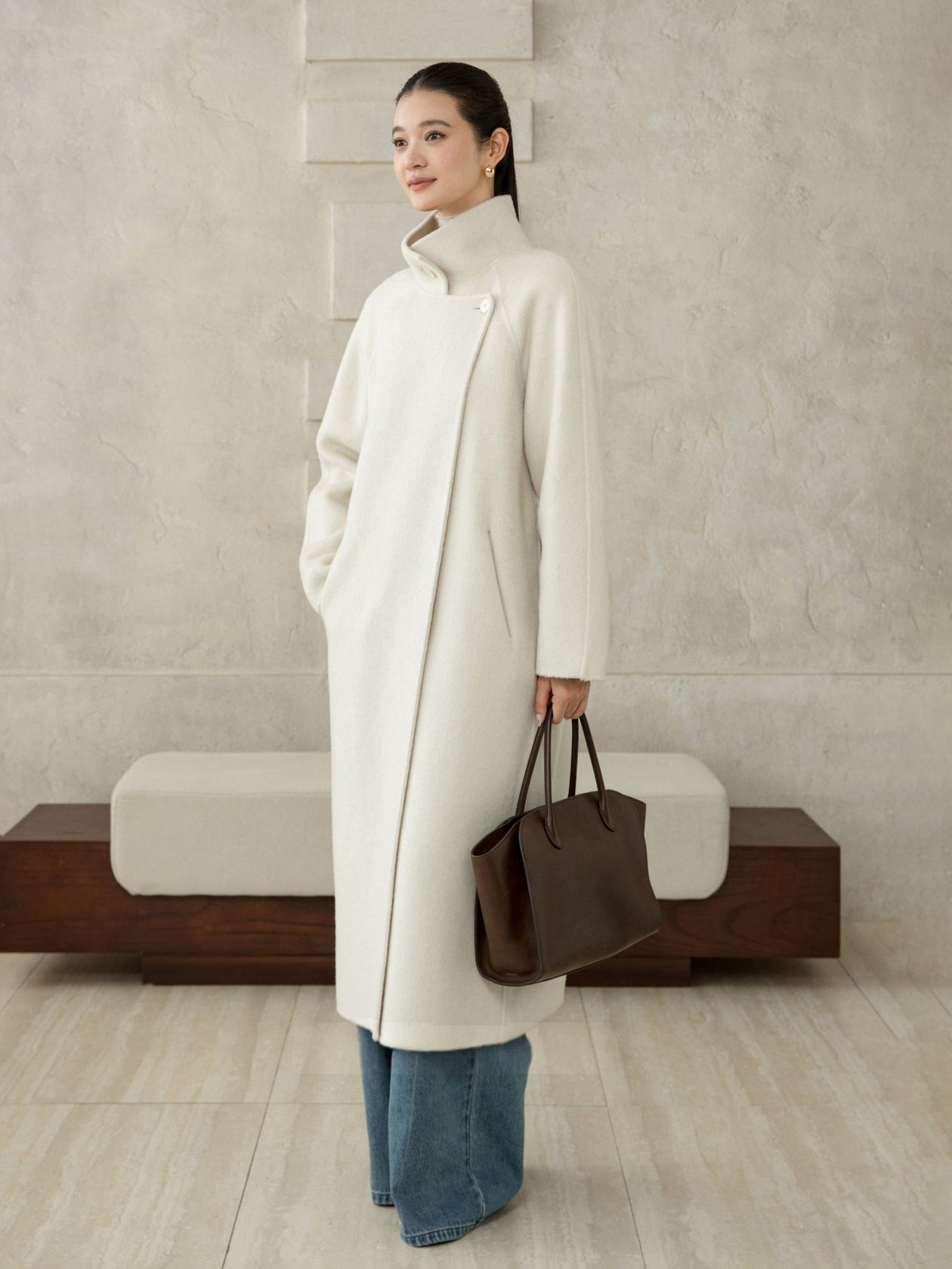 Structured Wool Coat – hemi blurr