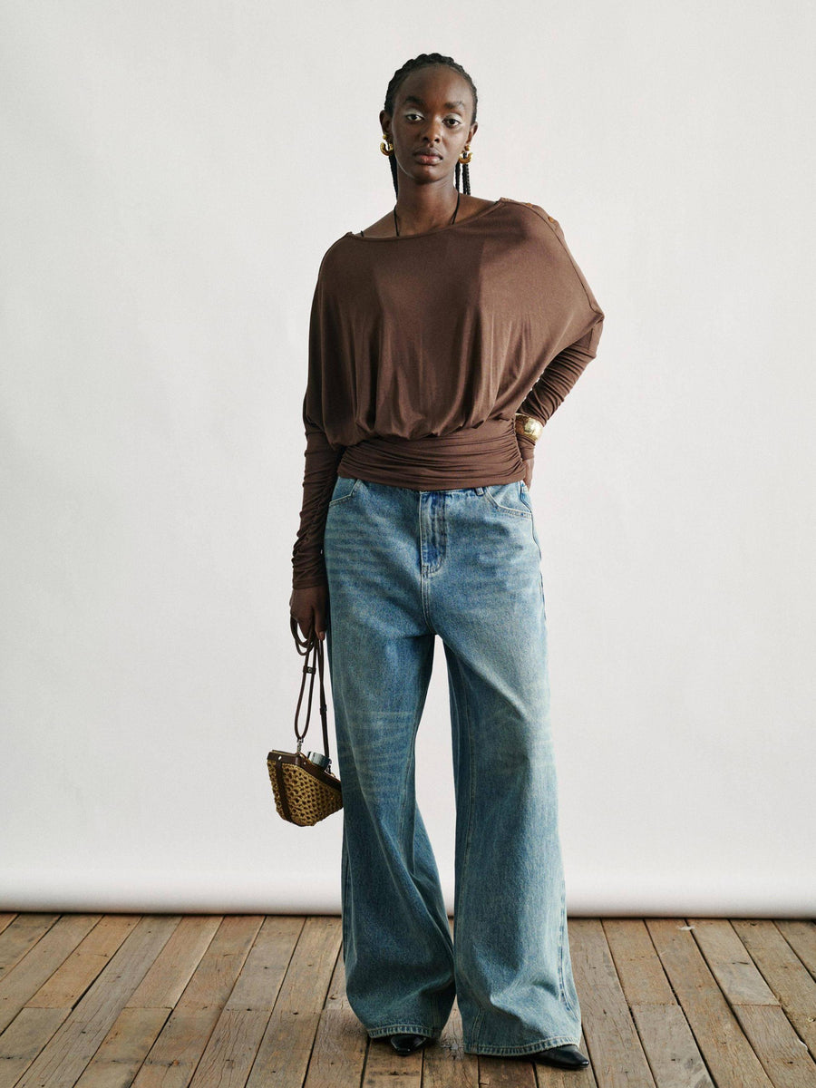 Cinder Blouson Top – hemi blurr