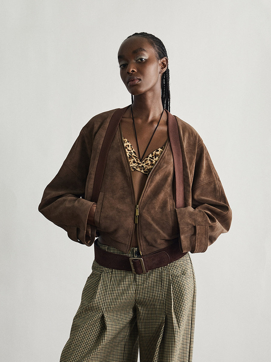 The Frame Layered Blouson – hemi blurr