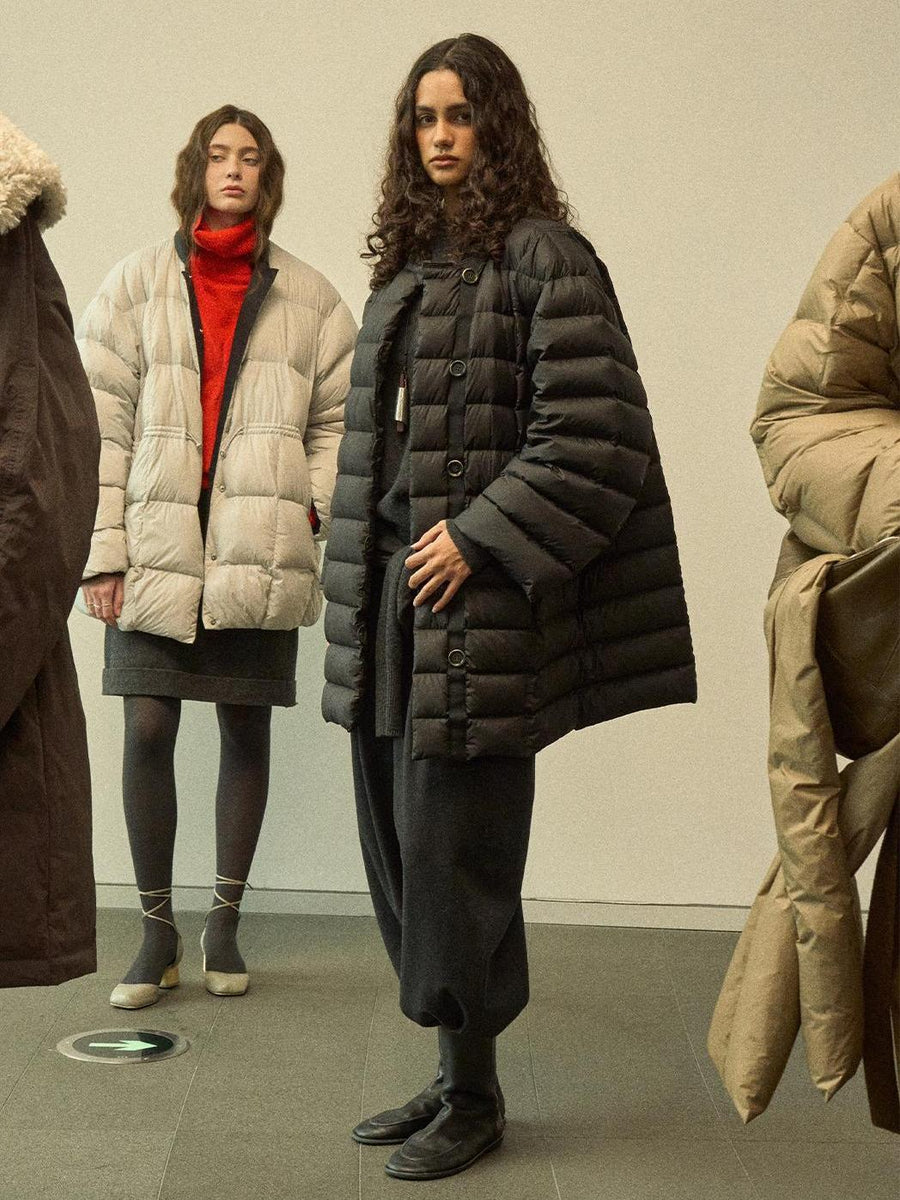 Ivory Puffer Jacket – hemi blurr